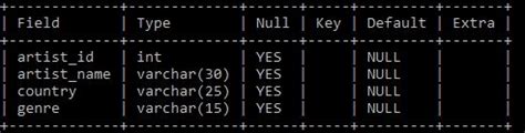MySQL Alter Table Statement CSVeda