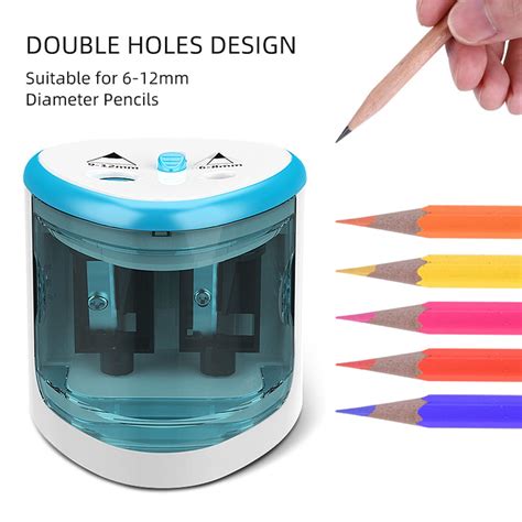 Jmkqlz Electric Pencil Sharpener Battery Operated Pencil Sharpener For