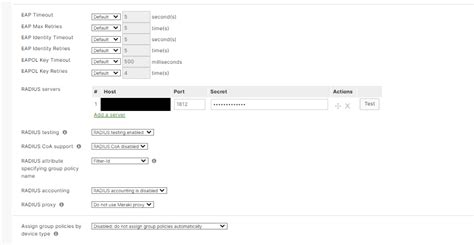 Re Not Connecting Using Enterprise With My Radius Server The Meraki Community