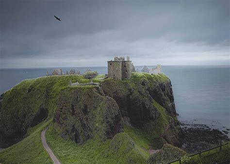 Scotland Castle Dunnottar World Dunnottar Castle Dun Fhoithear On