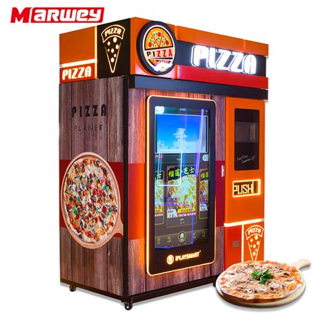 Smart Pizza Vending Machine Fully Automatic Self Service Touch Screen