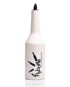 Flybottle Pro Plastique Semi Rigide Blanc Bouteille Blanche Pour La