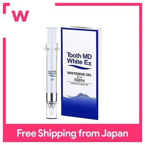 Whitening Toothpaste Medicated Tooth Md White Ex Dental Toothpaste Gel Halitosis Prevention