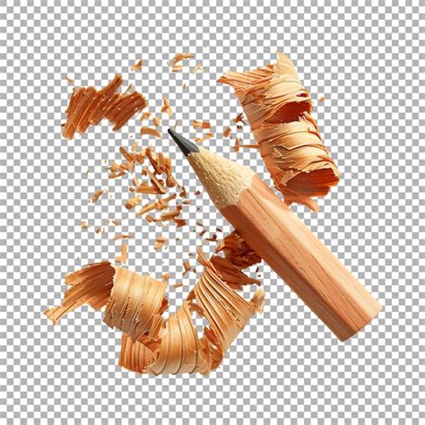 투명한 배경에 연필과 어리 Ai 생성 프리미엄 Ai 생성 Psd