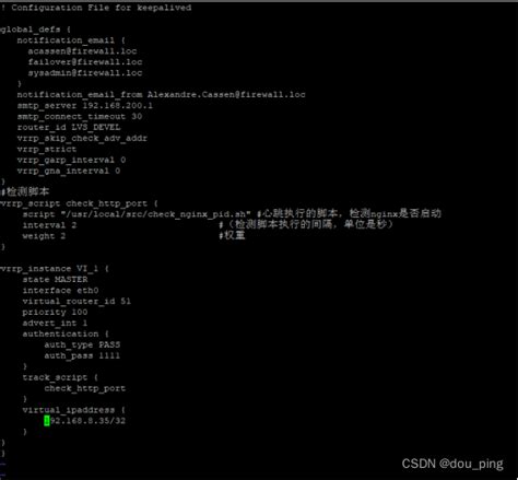 nginx keepalived高可用部署案例 keepalived salver csdn博客