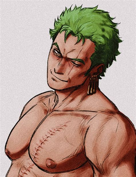 Roronoa Zoro One Piece Drawn By Smokerichi Danbooru