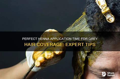 Perfect Henna Application Time For Grey Hair Coverage Expert Tips