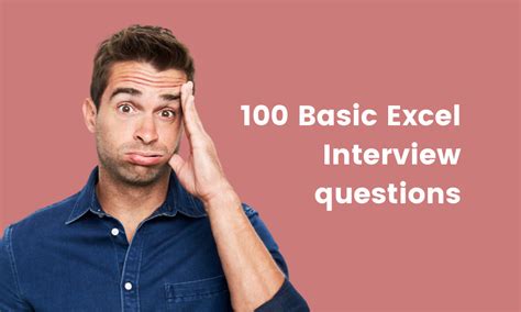 100 Basic Excel Interview Questions Testgorilla
