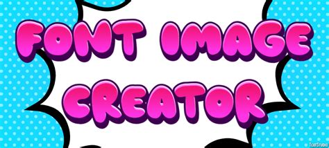 Font Image Creator Efeito De Texto E Desenho De Logotipo Fonte