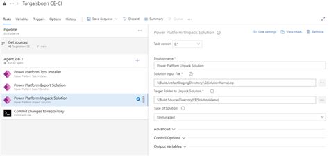 Creating An Export Solution Pipeline For Dynamics 365 Committing Solution To Repo D365