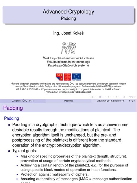 Padding En V2 Pdf Cryptography Encryption