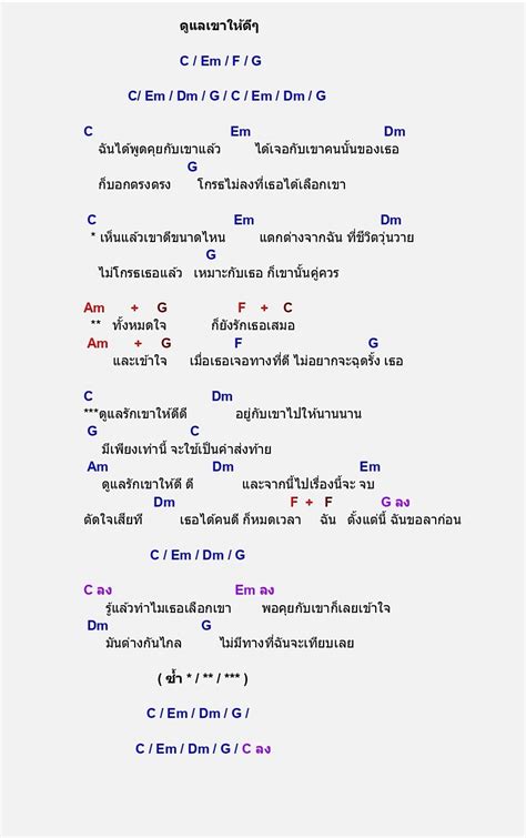 พลกีตาร์โปร่ง สอนกีตาร์คอร์ดง่าย สอนตีคอร์ดง่ายๆ ดูแลเขา ให้ดี ๆ