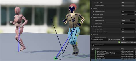 Help Retargeting Mixamo To Modified Accurig Results In Offset Rootother Bones Runrealengine