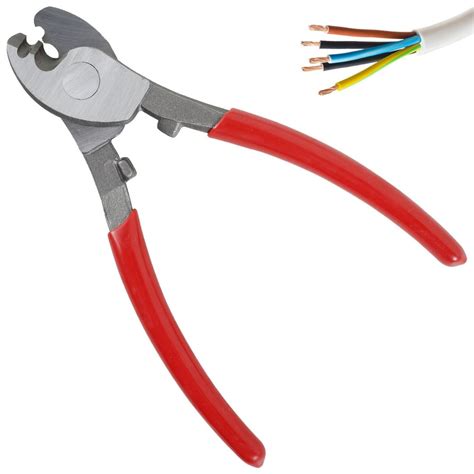 Junwell 6 Inch High Leverage Wire Cutters Cable Cutter Plier Heavy Duty