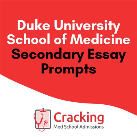 Secondary Essay Prompts Archives Cracking Med School Admissions