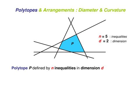 Hyperplane Arrangements With Large Average Diameter Ppt Download
