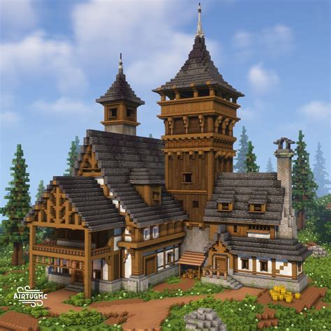 Medieval House In Minecraft