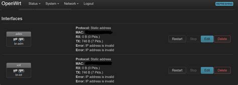 Asus Map Ac2200 Invalid Interface Ip Addresses Installing And Using Openwrt Openwrt Forum
