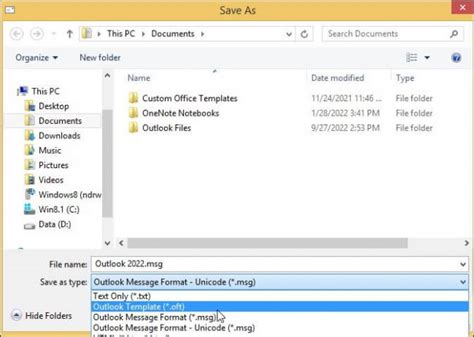 Steps To Create An Email Template In Microsoft Outlook
