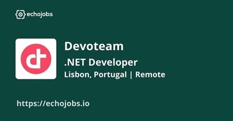 Hiring Net Developer Remote Lisbon Portugal Net Microservices