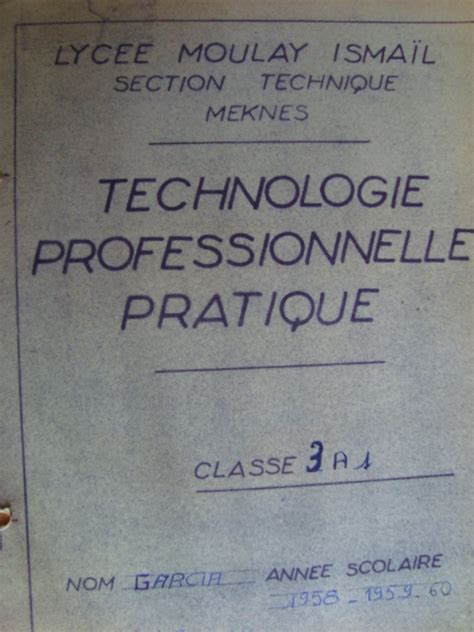 Le Lycée Technique Moulay Ismaïl Page 12