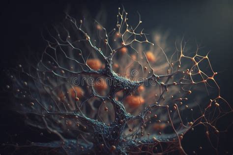 Brain Structure Neuroscience Neural Network Human Nervous System Stock Illustration