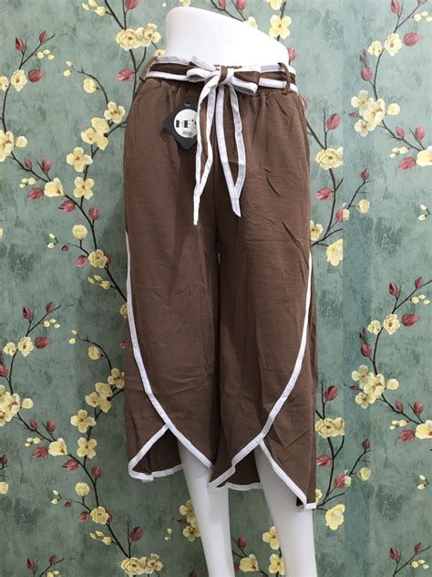 กางเกงแฟชั่น เอวยางยืด แบบผูก สไตล์เกาหลี ดีไซน์เรียบ สวยเก๋ ใส่สบาย Yang Yang Thaipick