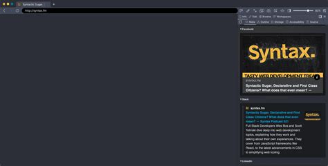 Hey Syntaxfm Fans Thanks For Checking Out Polypane Polypane The Browser For Ambitious Web