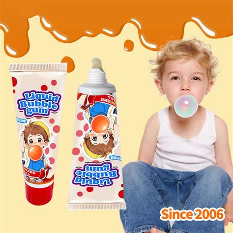 Halal Snacks Toothpaste Chewing Gum Liquid Candy Bubble Gum Candy