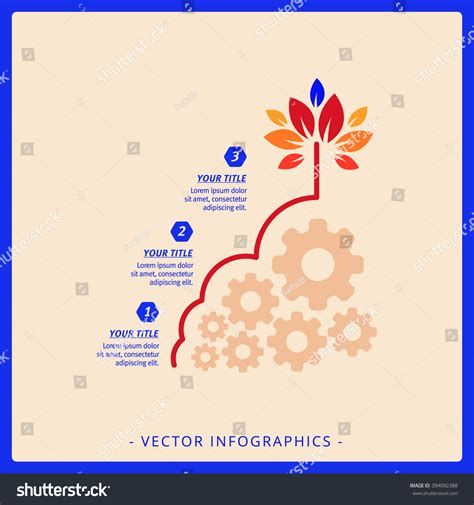 Tree Chart Template 1 Stock Vector Royalty Free 394092388 Shutterstock