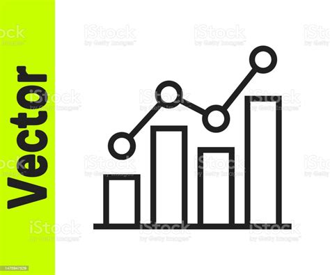 흰색 배경에 격리 된 검은 줄 파이 차트 인포 그래픽 아이콘 다이어그램 차트 기호입니다 벡터 0명에 대한 스톡 벡터 아트 및 기타 이미지 Istock