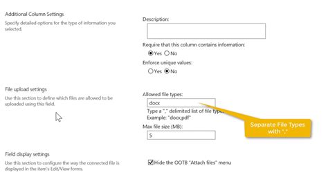 Sharepoint File Upload Column Overview Youtube