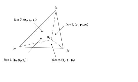 Algorithm Tetrahedron Orientation For Triangle Meshes Stack Overflow