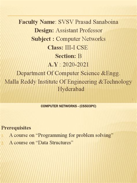 Cn Unit I Pdf Osi Model Computer Network