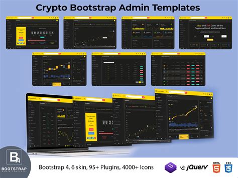 crypto ultimate cryptocurrency dashboard admin template