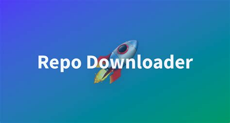 Repo Downloader A Hugging Face Space By Mobenta