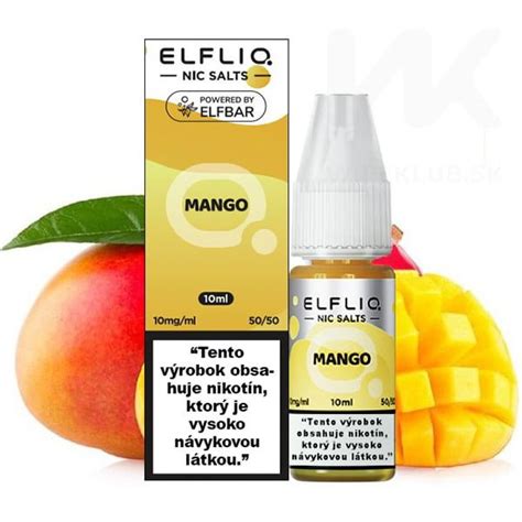 Mango Liquid Elfliq By Elfbar Náplň Do E Cigarety