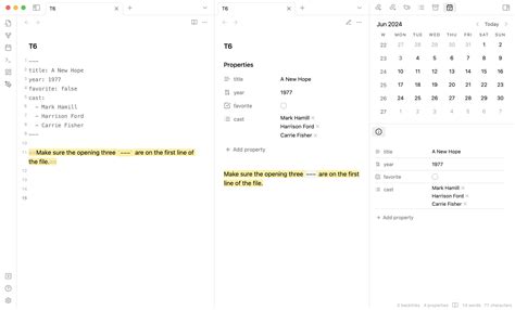 Why The Properties Code I Copied Cannot Show Help Obsidian Forum