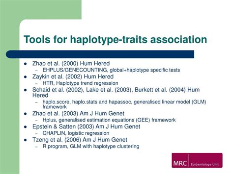 ppt haplotype analysis powerpoint presentation free download id