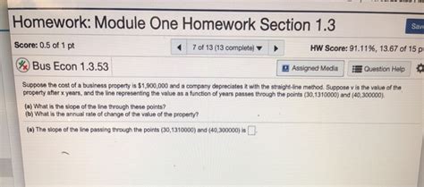 Solved Save Homework Module One Homework Section 1 3 Score