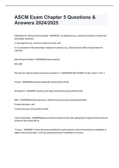 Ascm Exam Chapter 5 Questions And Answers 2024 2025 Ascm Stuvia Us