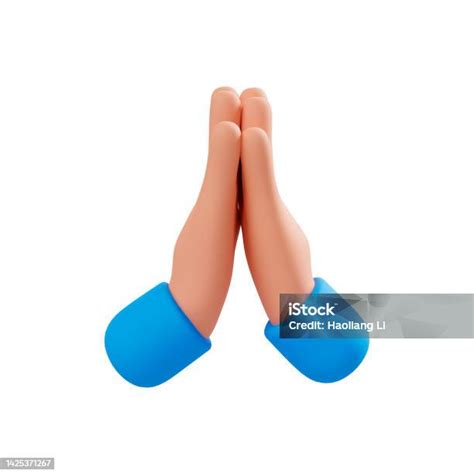 3d 손기도 아이콘 기도 3d 만화 팔 렌더링 희망 제스처 소셜 미디어를위한 현실적인 일러스트 레이 션 기도하기에 대한 스톡 사진 및 기타 이미지 Istock