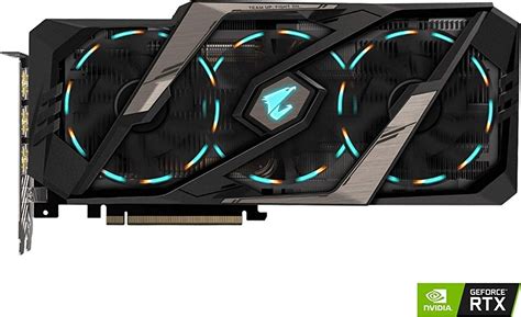Gigabyte Aorus Geforce Rtx 2080 Ti 11g Graphics Card 3x Stacked Windforce Fans 11gb Vram 352