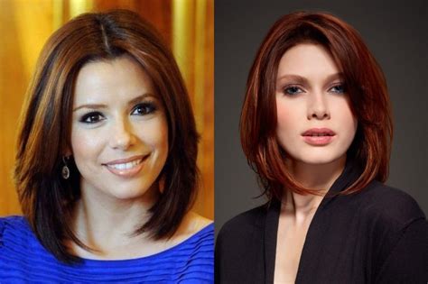 Каскад до плеч с челкой 73 фото