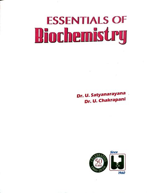 Essentials Of Biochemistry By Satyanarayana 2nd Edition Wishallbook Online Bookstore