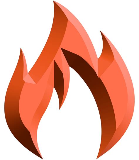 3d Icon Flame Fire 17339010 Png
