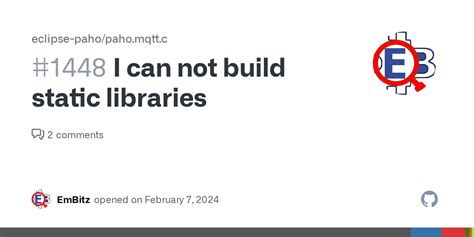 I Can Not Build Static Libraries Issue Eclipse Paho Paho Mqtt C Github