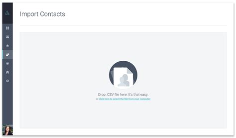 upload contacts using a csv file activepipe