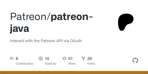 Github Patreonpatreon Java Interact With The Patreon Api Via Oauth