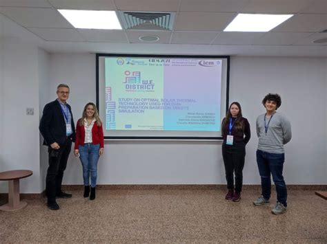 Sandu Mihai Rares On Linkedin Wedistrict Upb Ciem Energy Environment